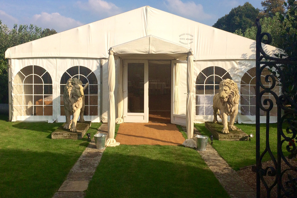 Inside Outside Marquees - Wedding Marquee Hire in Surrey