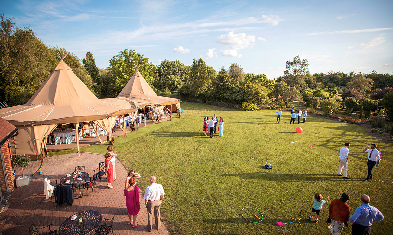 The Gardens Yalding - wedding venue located in Kent