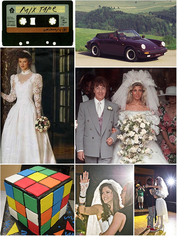 1980's Themed Wedding | The Wedding Secret Magazine